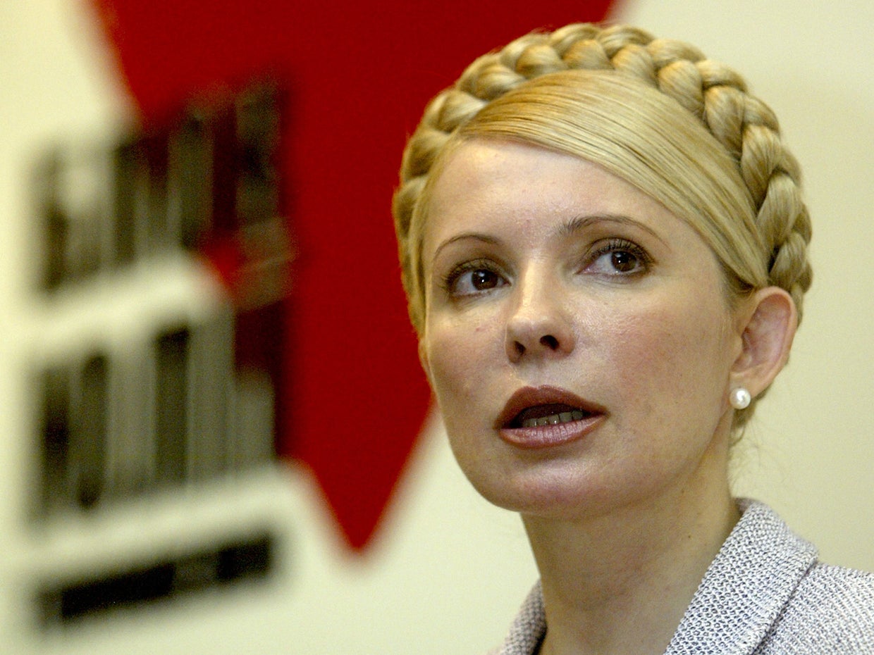 Ukrainian opposition leader Yulia Tymoshenko