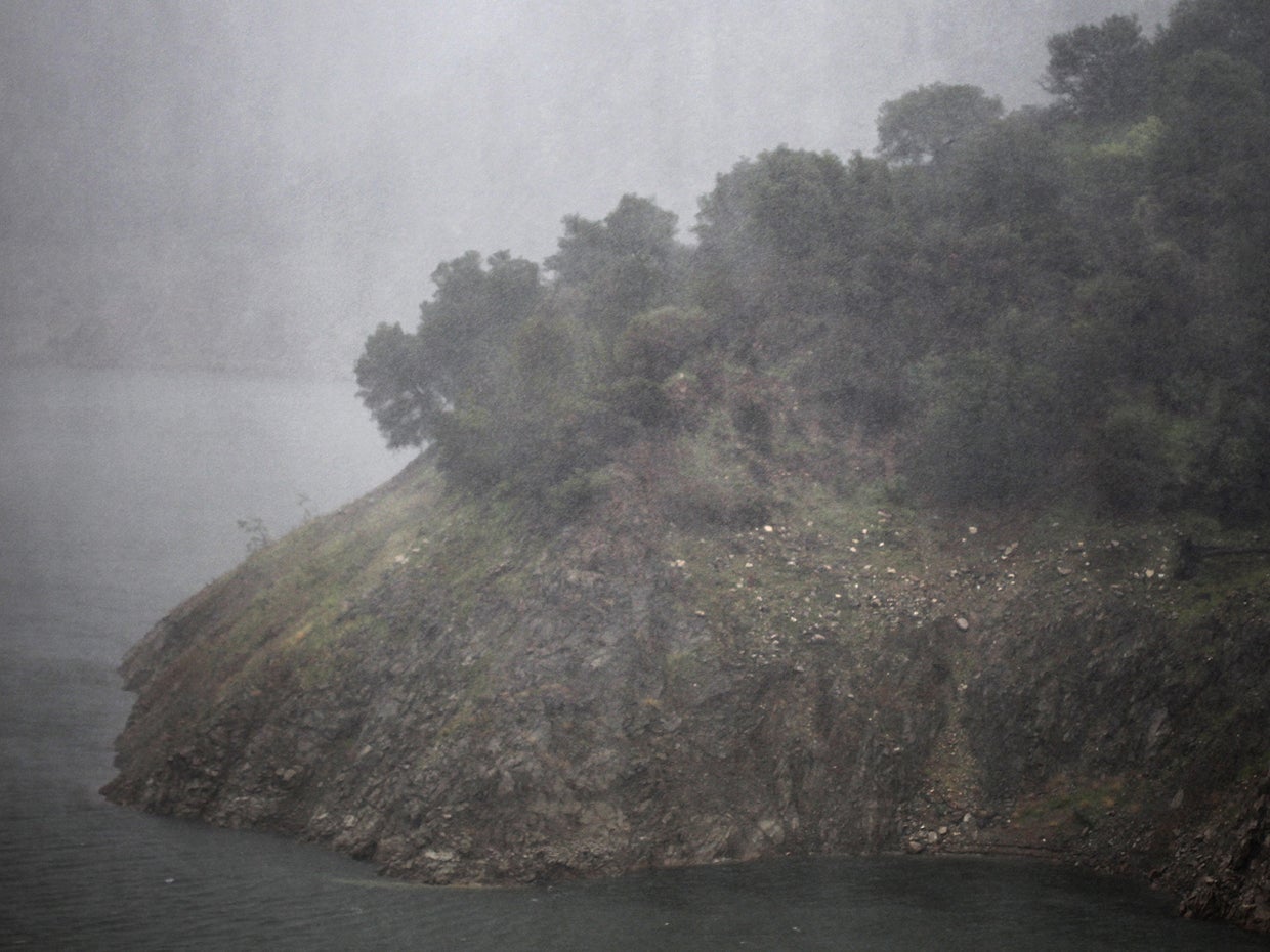 Rain creates rivers of mud in California