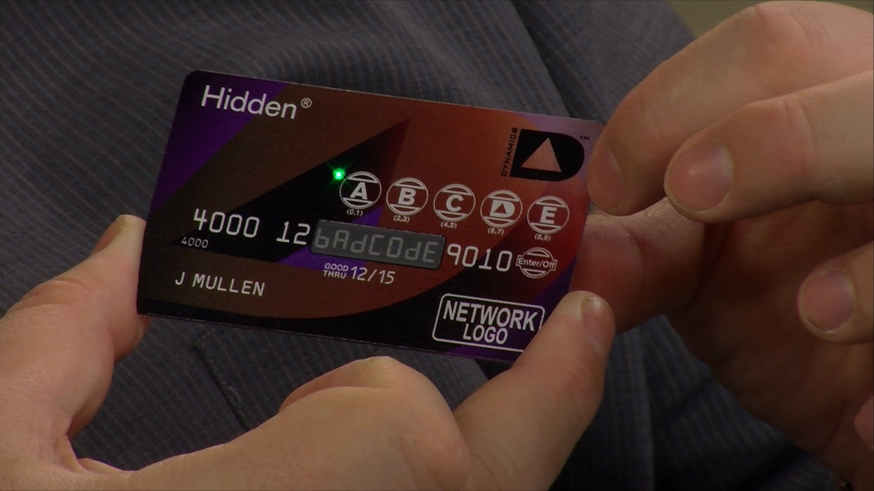 New weapon against fraud: A credit card with a keypad - CBS News
