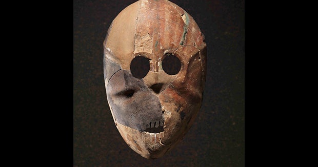 World's oldest masks show creepy human resemblance - CBS News
