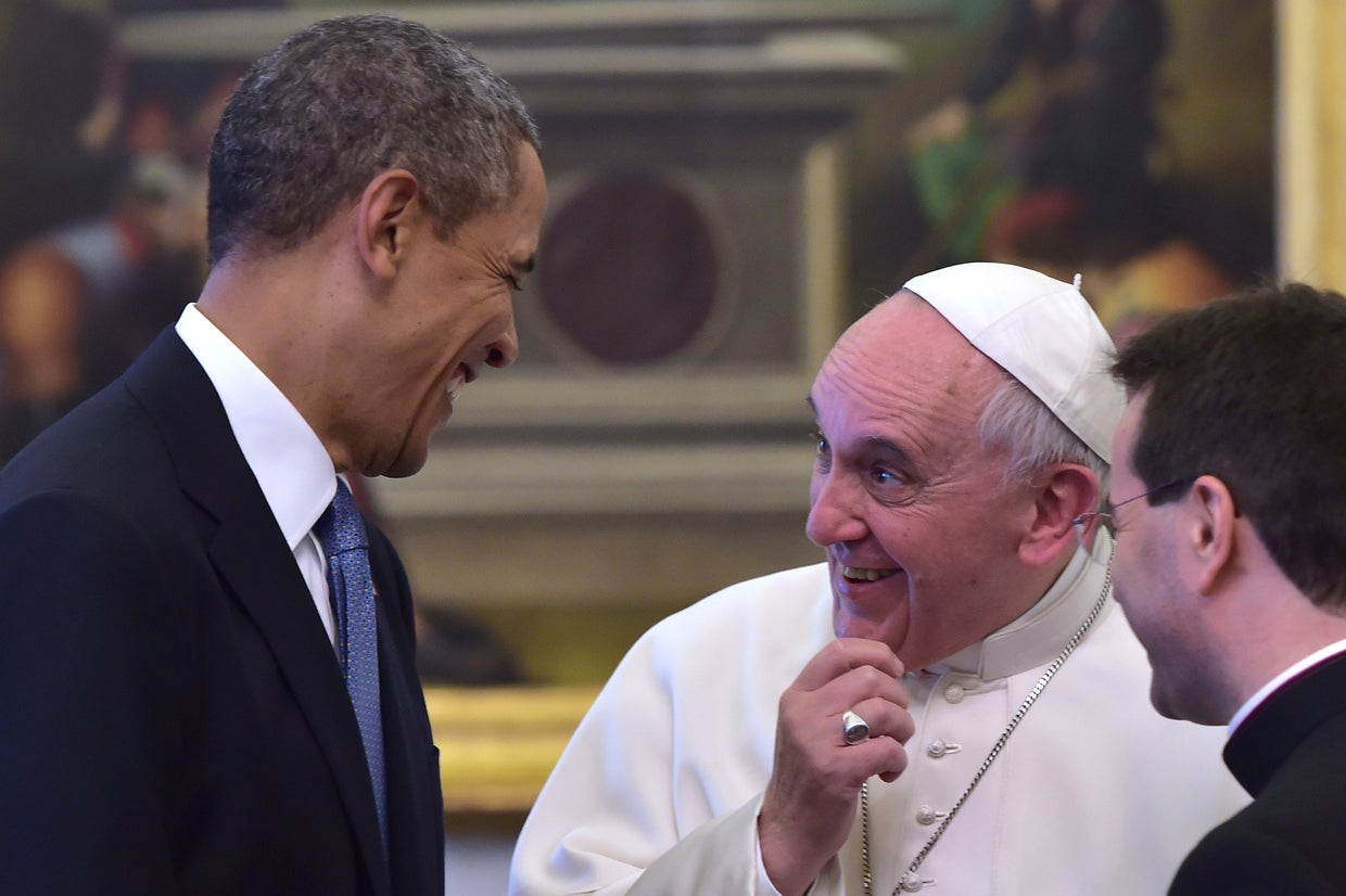 President Obama meets Pope Francis