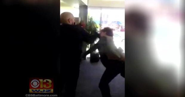 Girl, 17, charged after fighting with library security guard in ...