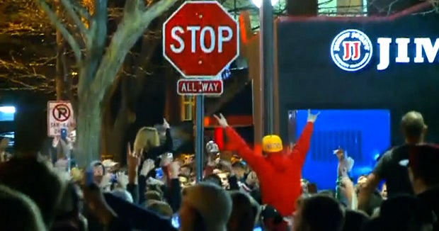 Iowa State University crowd disturbance seriously injures student - CBS ...