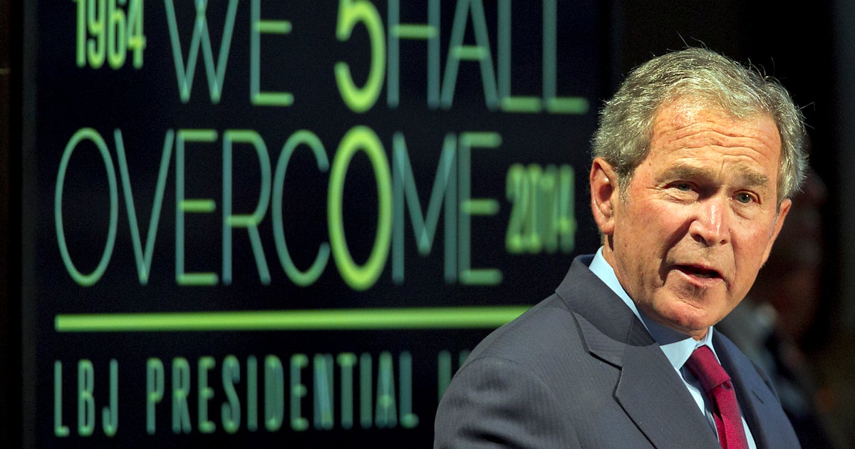 George W. Bush: Education is key to opportunity, civil rights - CBS News