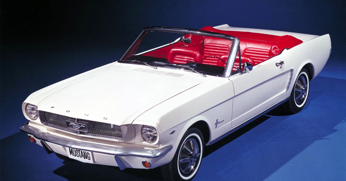 Passage: 50th anniversary of the Mustang - CBS News