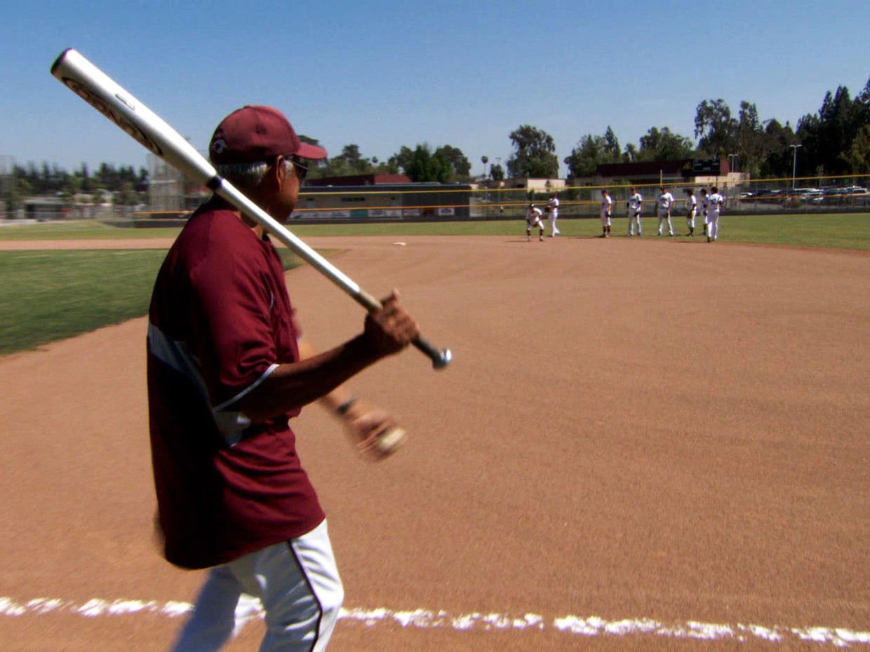 Baseball gives California man new purpose after stroke - CBS News