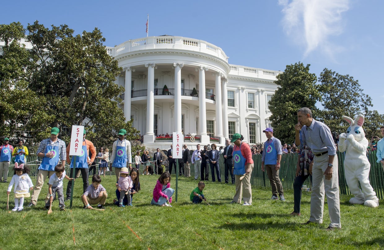 Easter egg roll at the white house