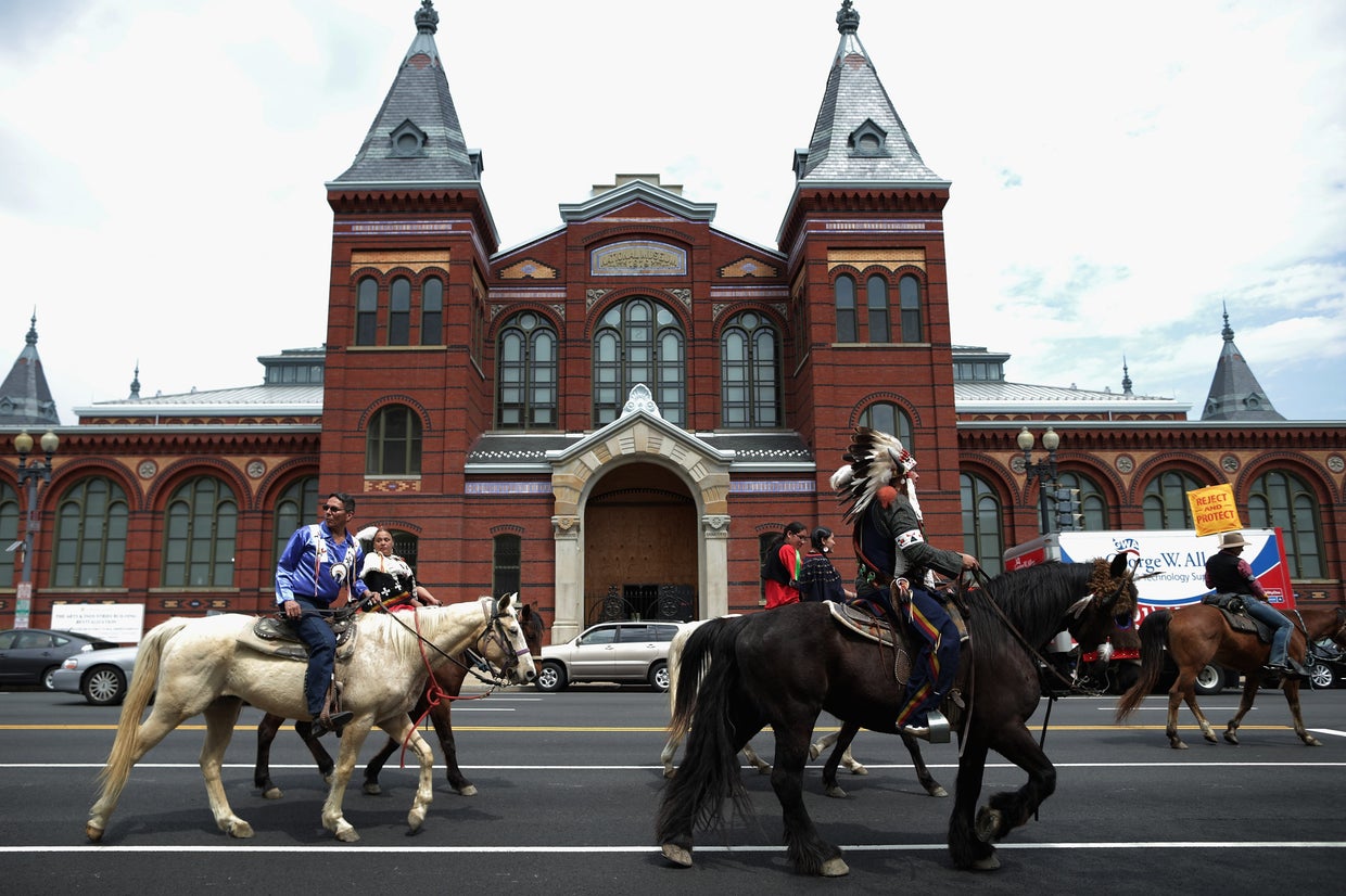 Cowboy and Indian Alliance stands against pipeline