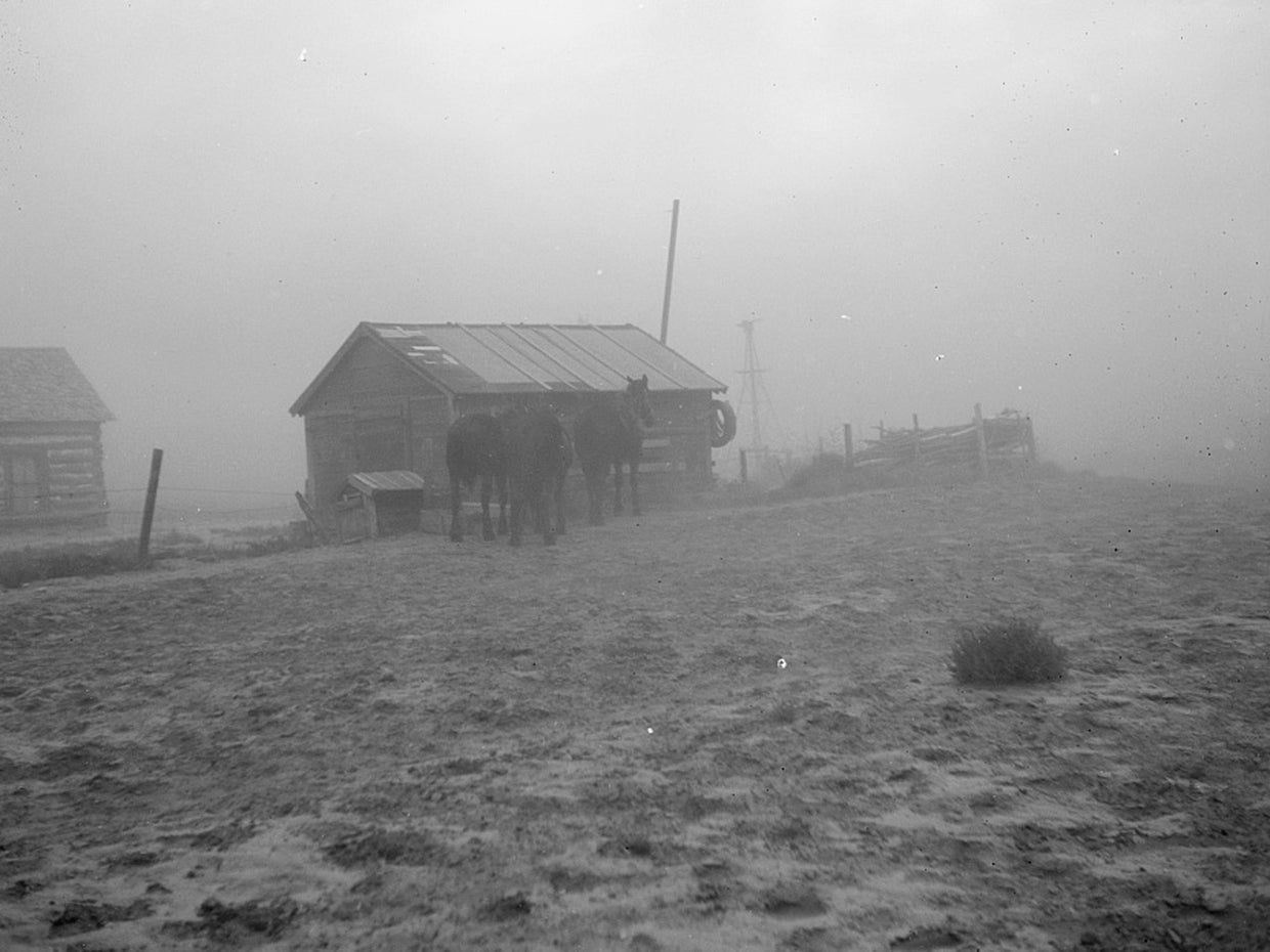 Depression-era dust storms