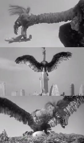 Giant movie monsters