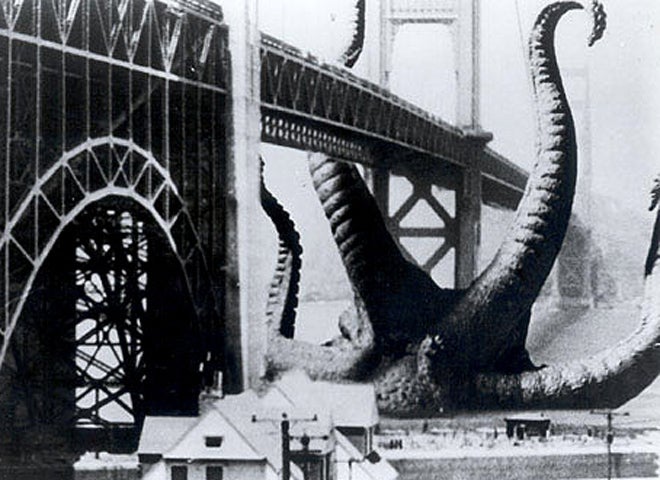 Giant movie monsters