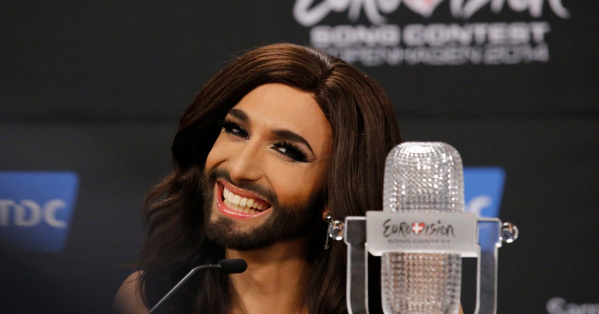 Austria's "bearded lady" wins Eurovision