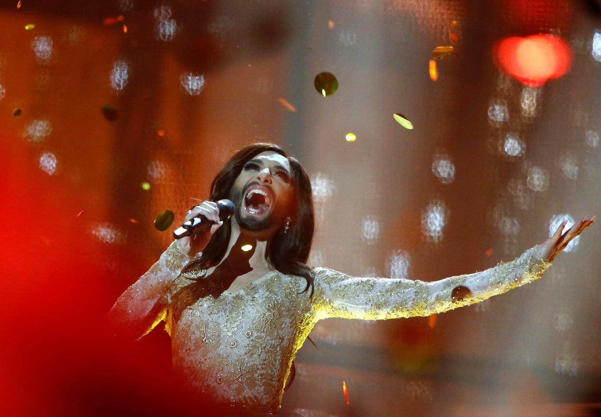 Austria's "bearded lady" wins Eurovision