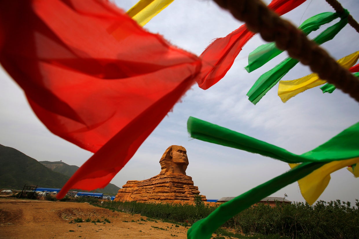 Chinese create replica of the great sphinx of Giza