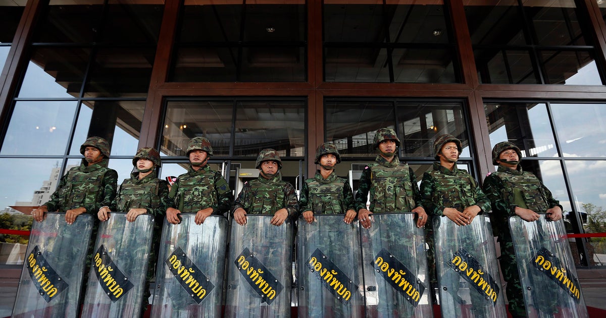Thailand military declares coup after 7 months political unrest - CBS News