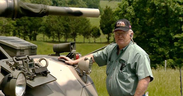A man and his tank - CBS News