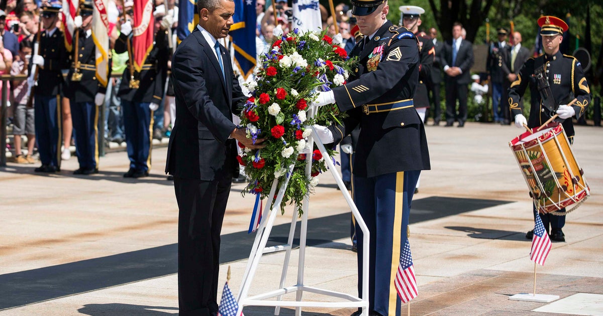 Obama honors "profound sacrifice" of nation's fallen service members ...