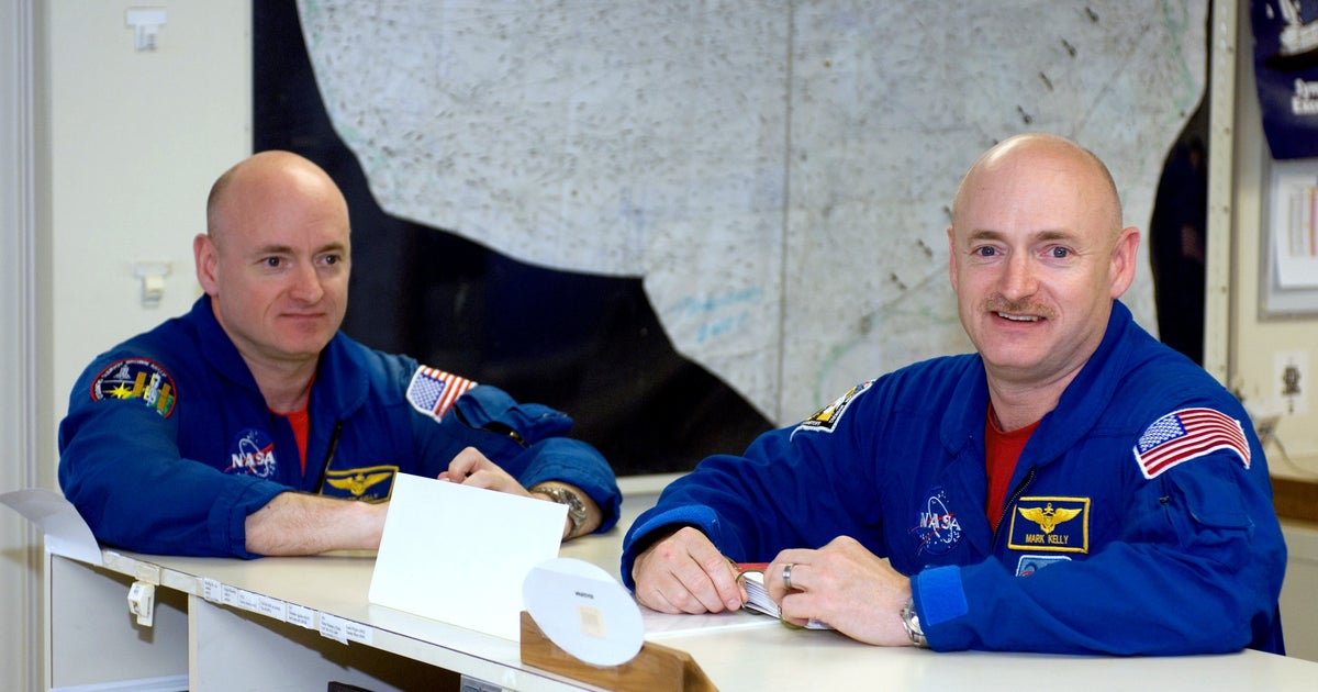 Astronaut twins to take part in NASA research - CBS News
