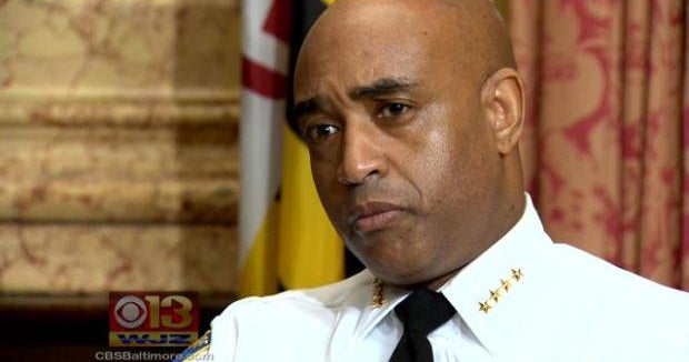 Anthony Batts, Baltimore Police Commissioner, assists in arrest of ...