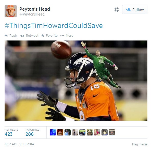 Things Tim Howard could save