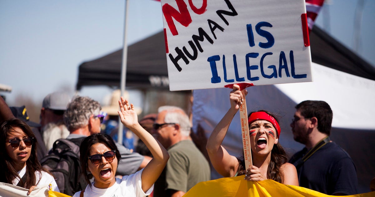 Demonstrators rally in California city as immigration debate rages ...