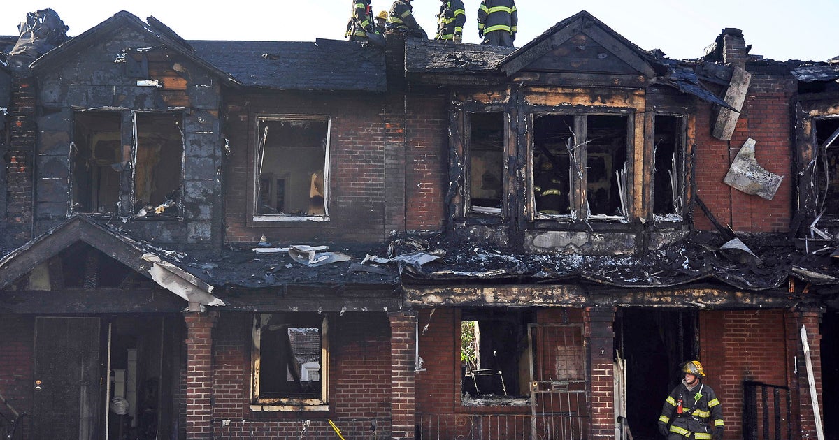 Philadelphia rowhouse fire leaves 4 kids dead - CBS News