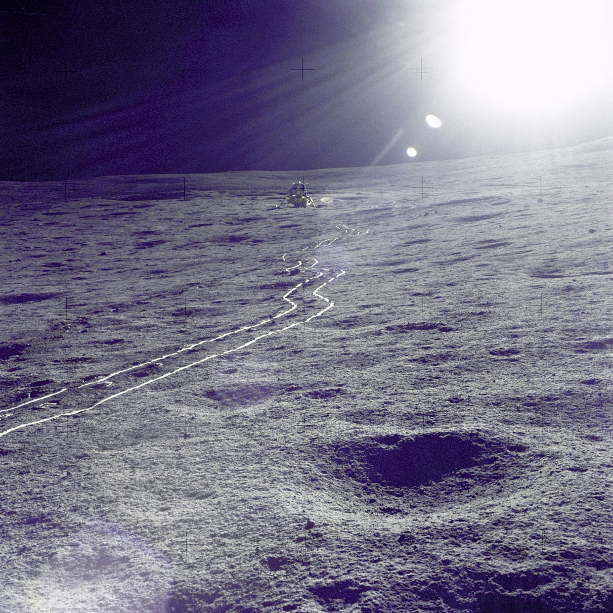 Views of space from Apollo