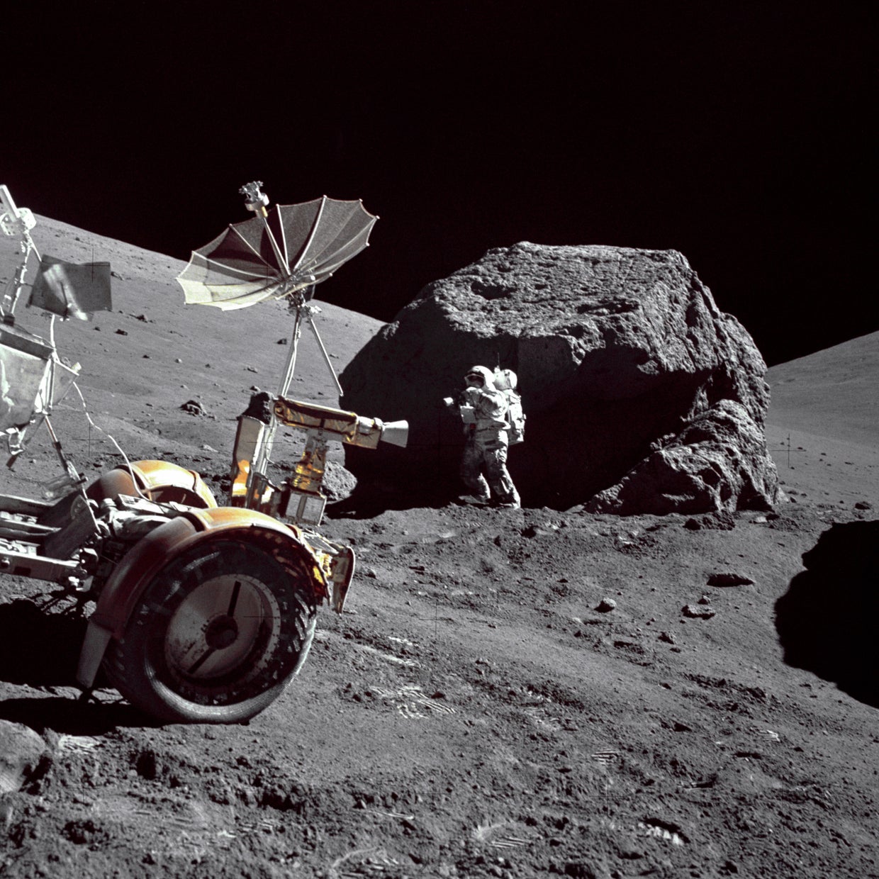 Views of space from Apollo