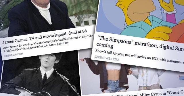 Entertainment Buzz: Facebook's top 10 moments of the week - CBS News