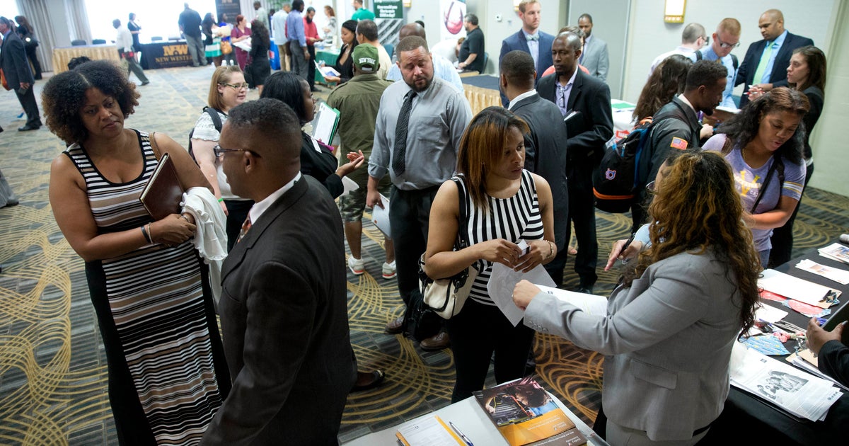 New jobless claims climb, but not to unhealthy level - CBS News