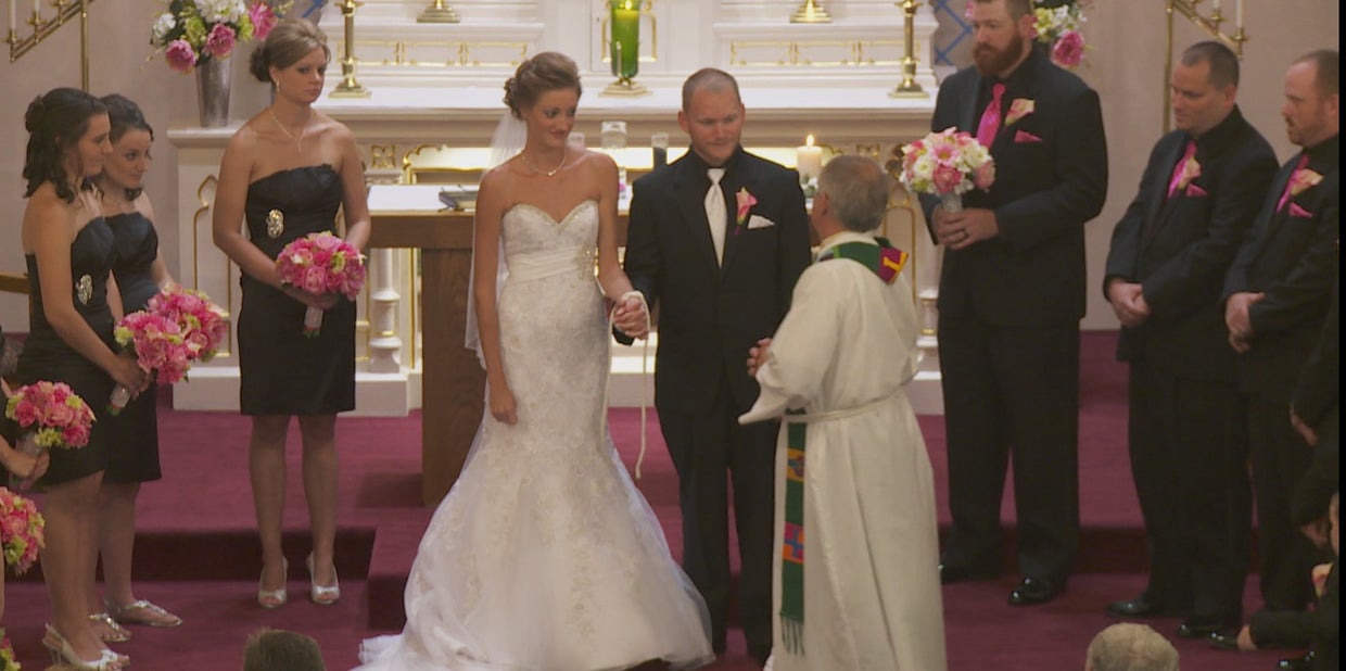 Couples taking wedding photography to new heights with drones - CBS News