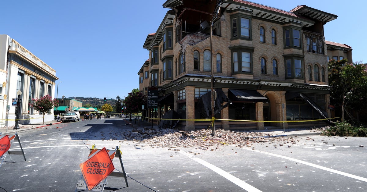 San Francisco Bay Area assessing damage after large quake - CBS News