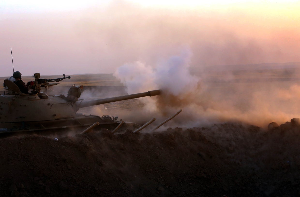 Peshmerga fighters of Iraq
