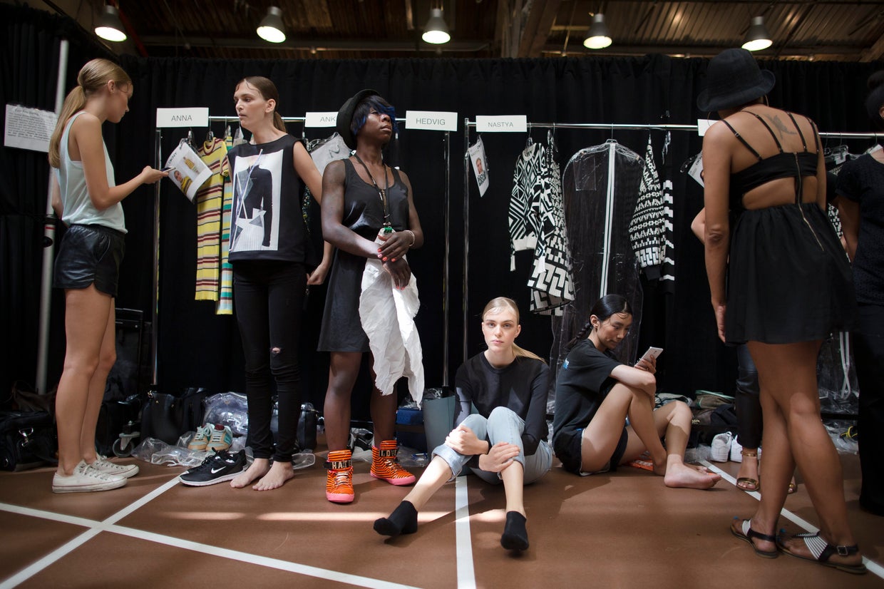 Models of New York Fashion Week Spring 2015