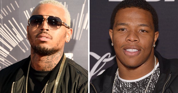 Chris Brown offers advice for Ray Rice - CBS News