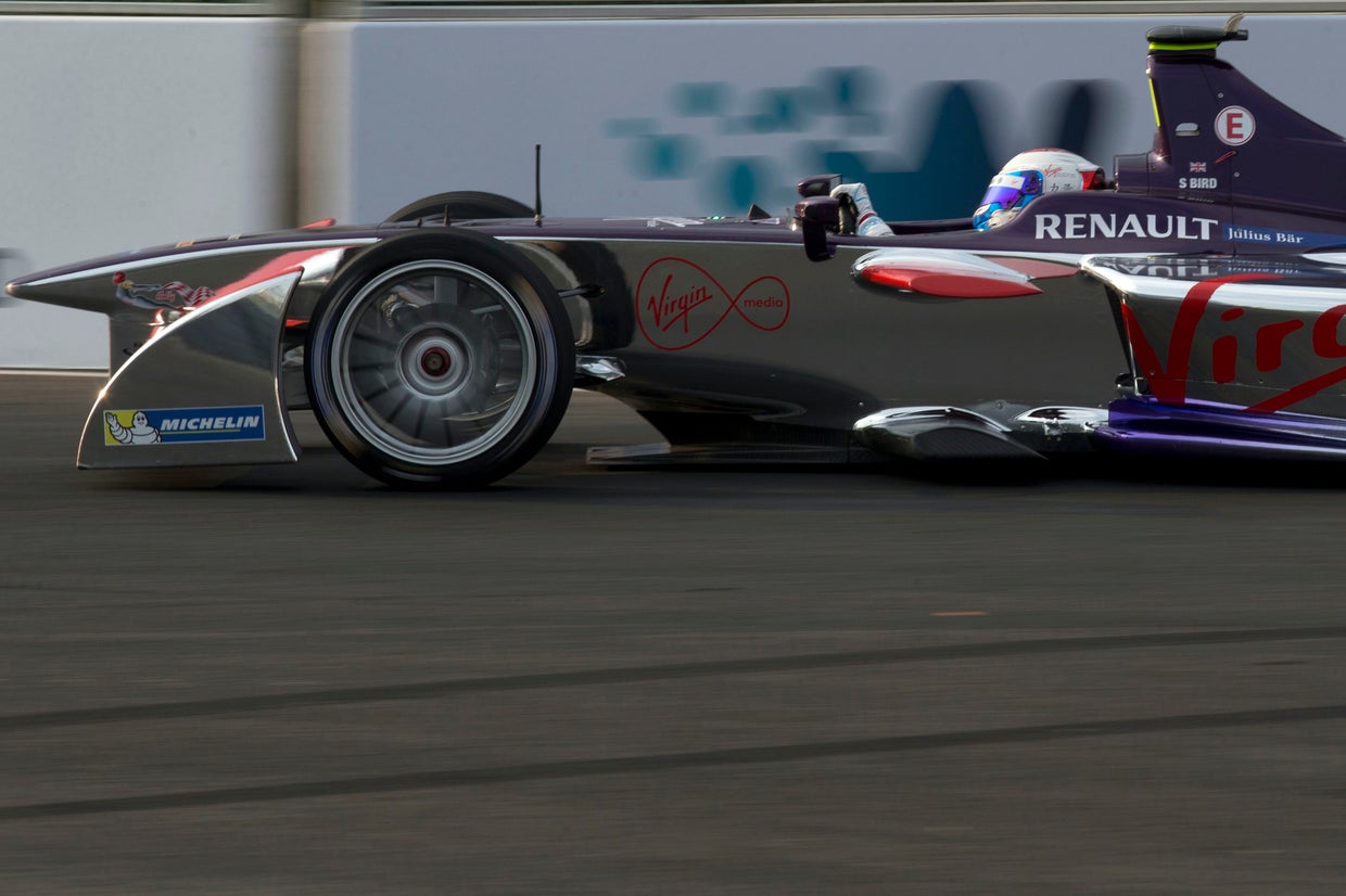 Formula E racing