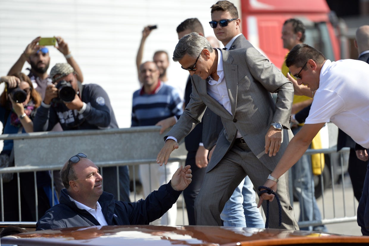 George Clooney and Amal Alamuddin's wedding