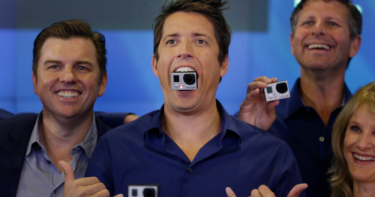 GoPro soares to new heights, announces new product - CBS News