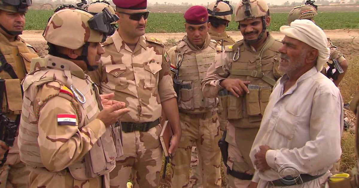 Iraqi general tries to hold ground against ISIS - CBS News