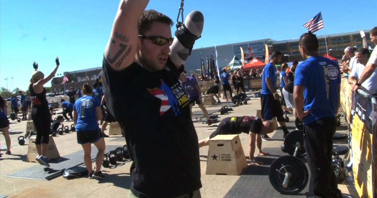 Injured veterans turn their lives around with CrossFit - CBS News