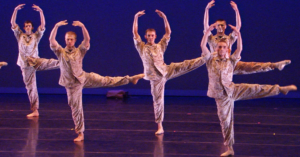 A Marine's story told through ballet - CBS News