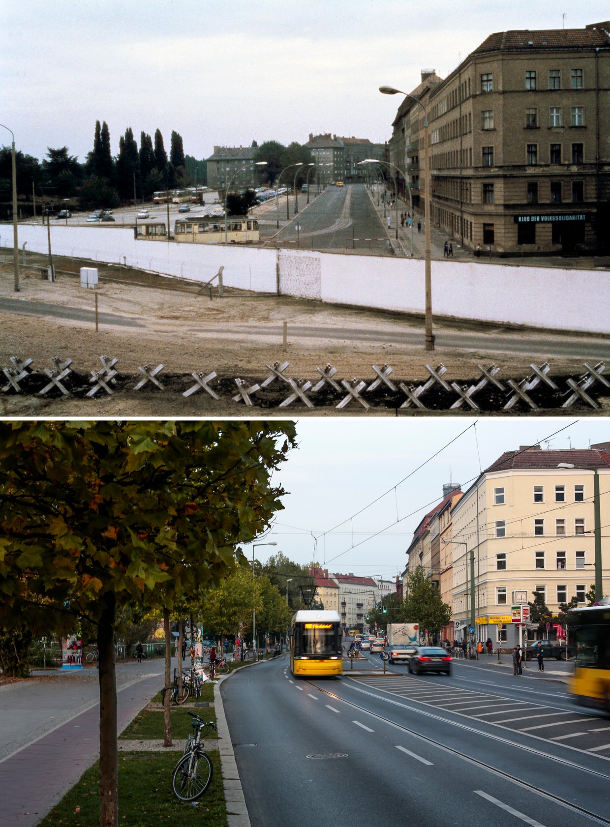 Berlin Wall - Now and Then