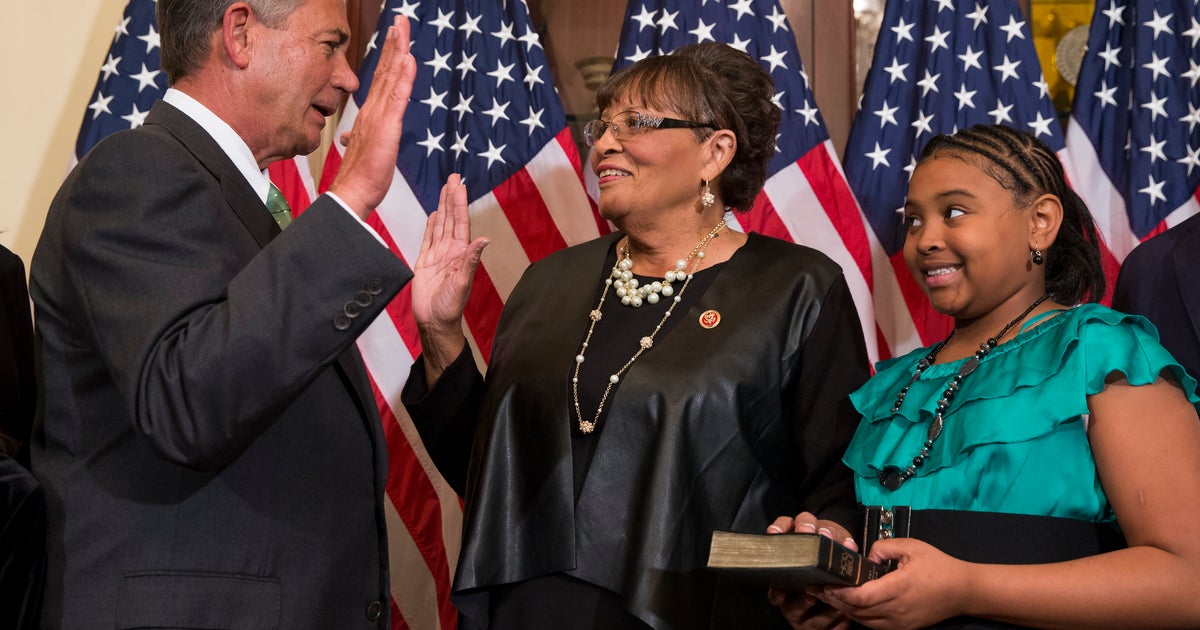 100th female member of Congress sworn in - CBS News