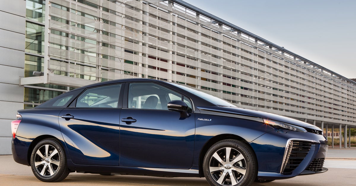 Toyota's Mirai hydrogen fuel cell vehicle to hit streets in 2015 - CBS News