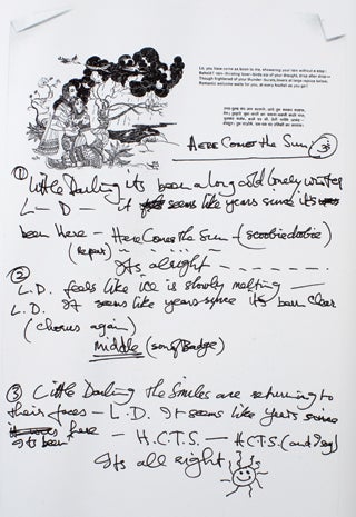 The Beatles' original lyrics