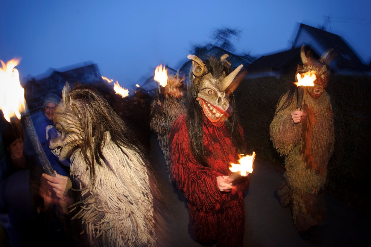 Perchten winter festival