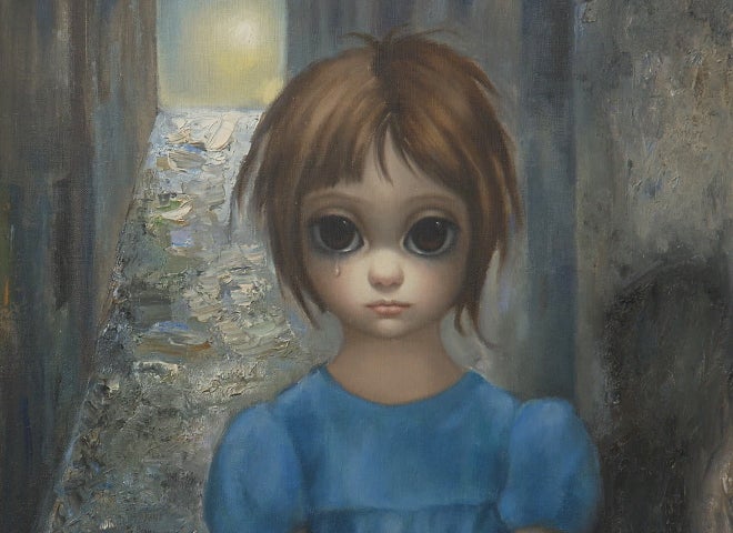 The "Big Eyes" paintings of Margaret Keane
