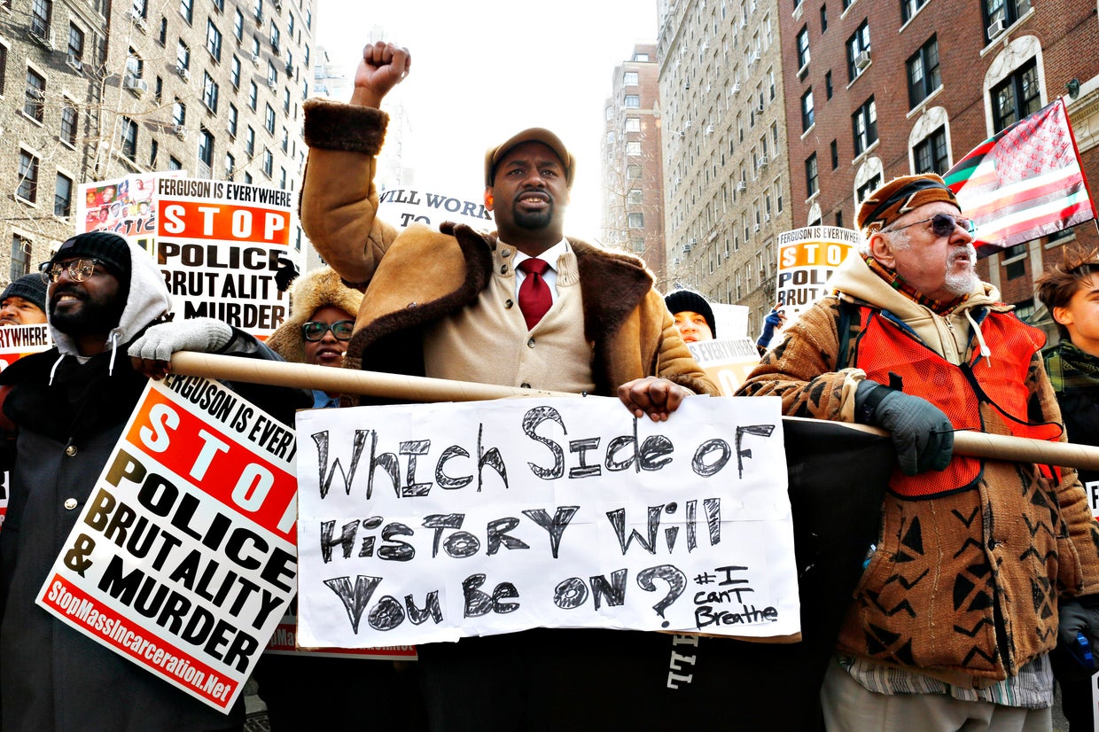 Thousands march against police violence