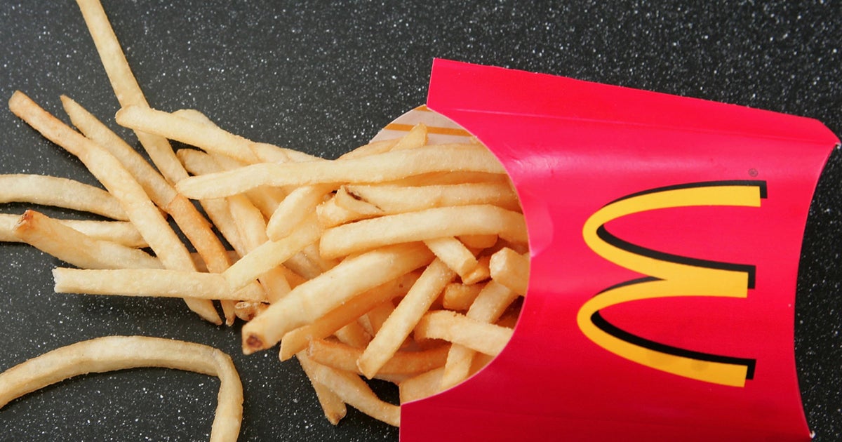 Chemical in McDonald's fries promotes hair growth in lab mice - CBS News