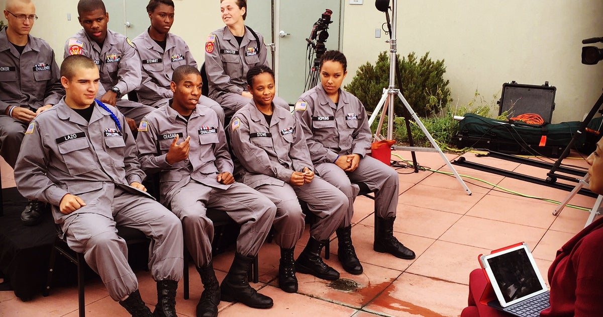 Fresh start for young grads of National Guard boot camp - CBS News